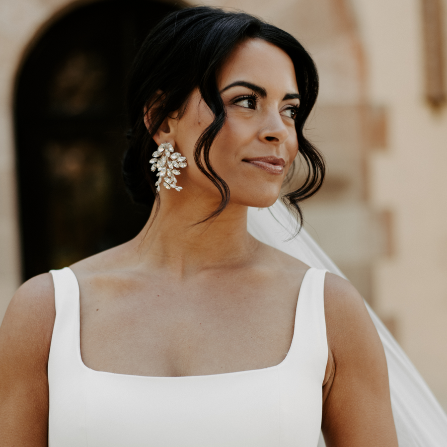 Madison CZ Dangle Earrings - Shop Bridal Jewelry | Dareth Colburn