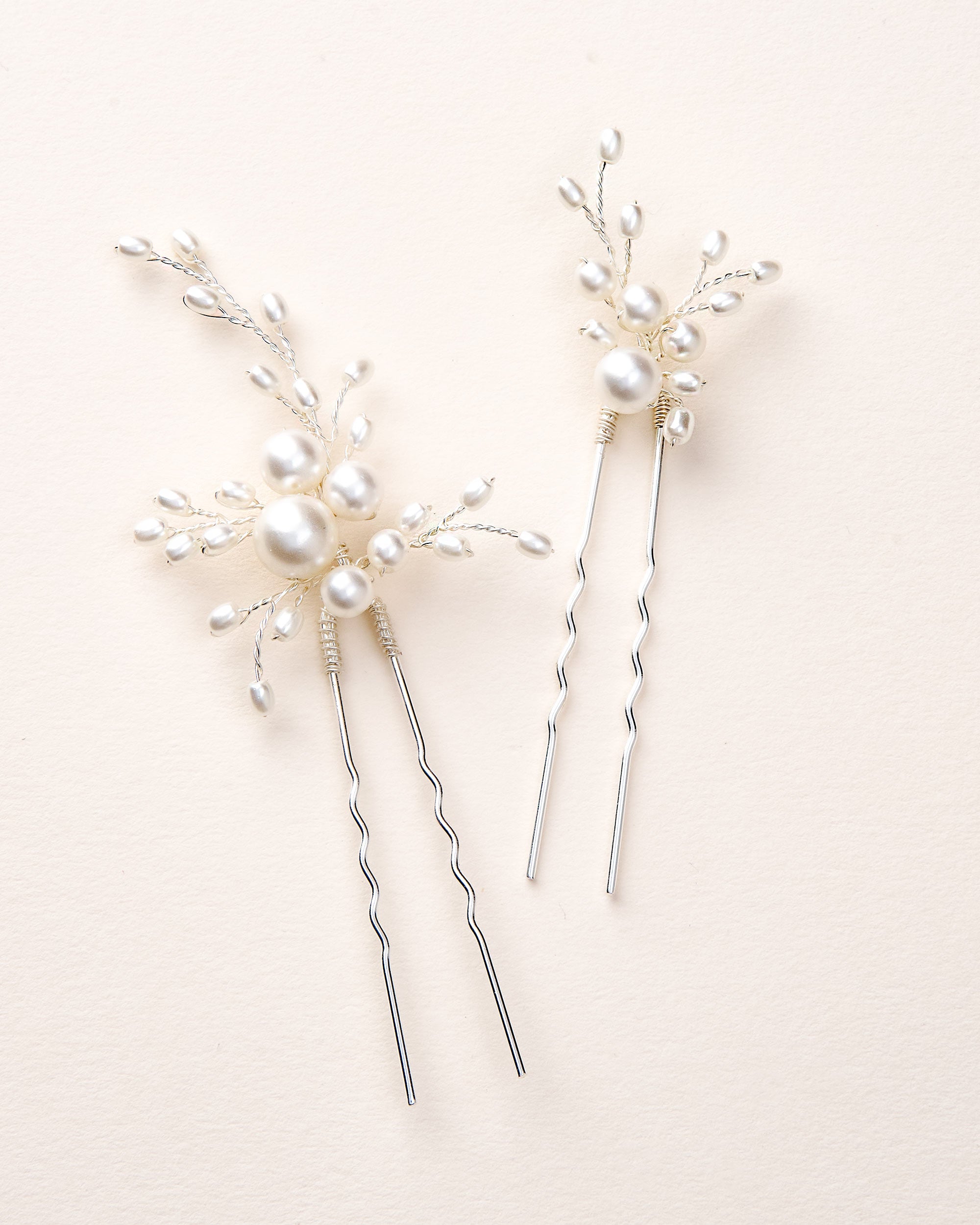 Ellie Pearl Hair Pins | Wedding Hair Accessories | Dareth Colburn