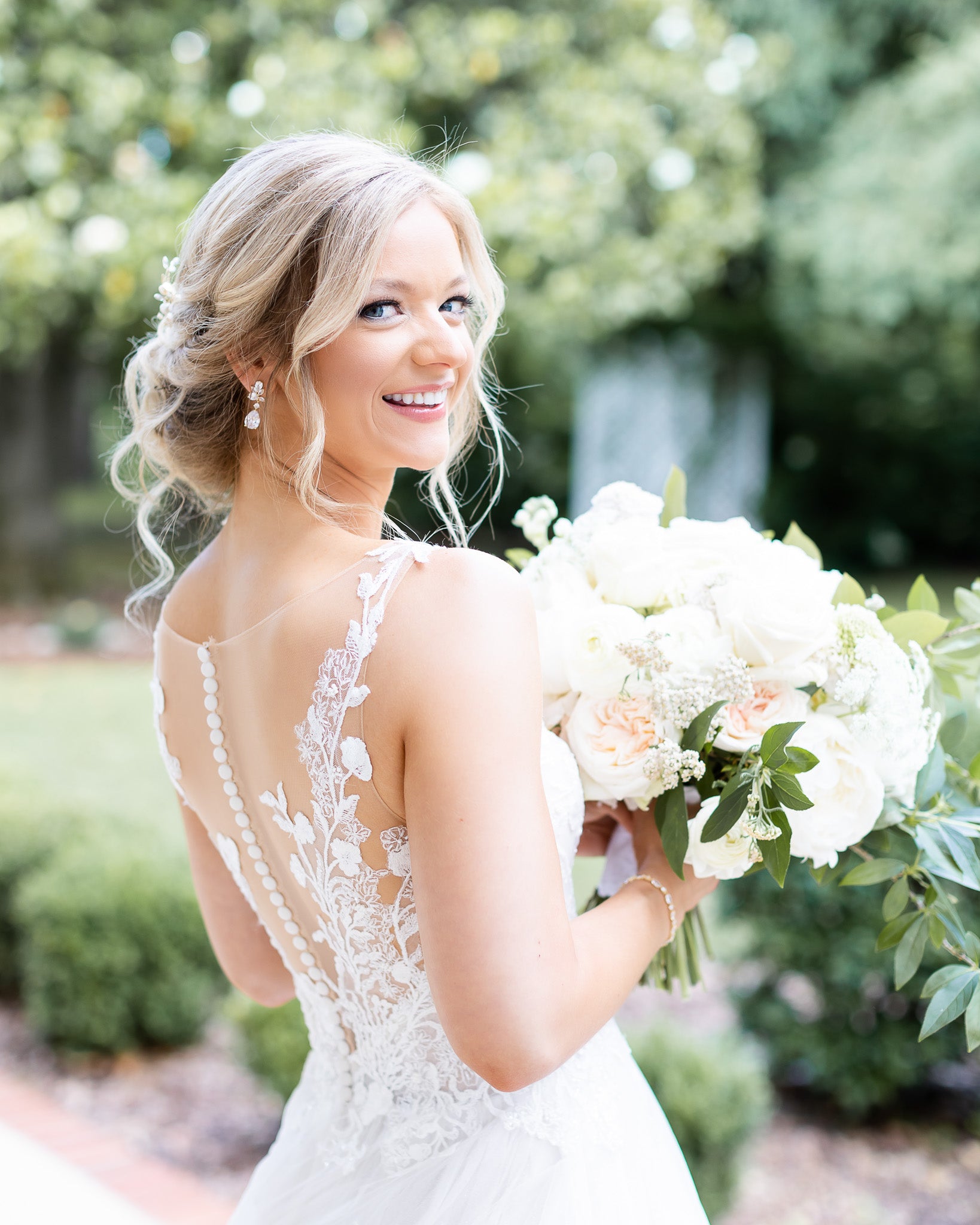 Madison CZ Dangle Earrings - Shop Bridal Jewelry | Dareth Colburn