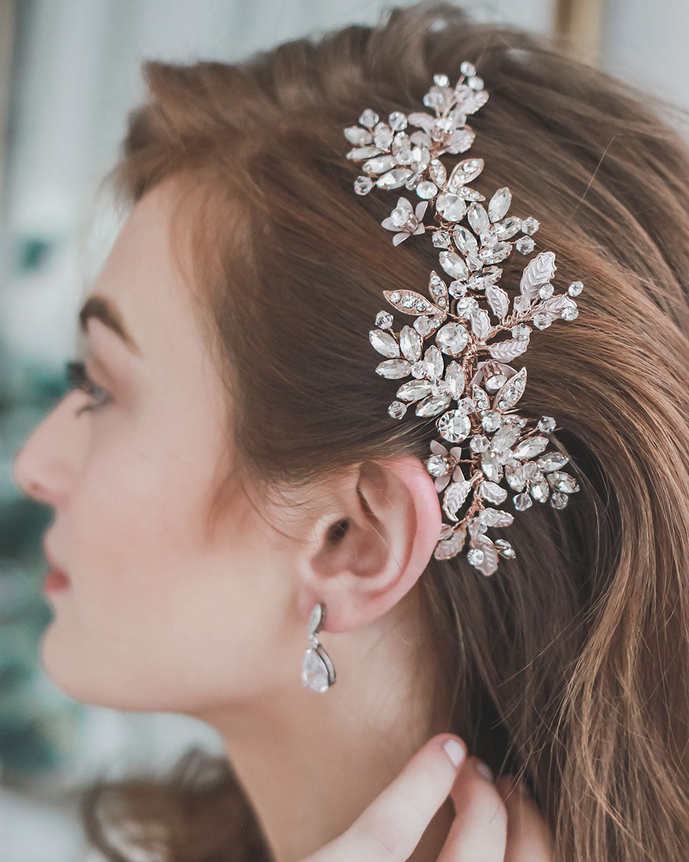 Fiona Crystal Comb - Shop Wedding Hair Pieces | Dareth Colburn